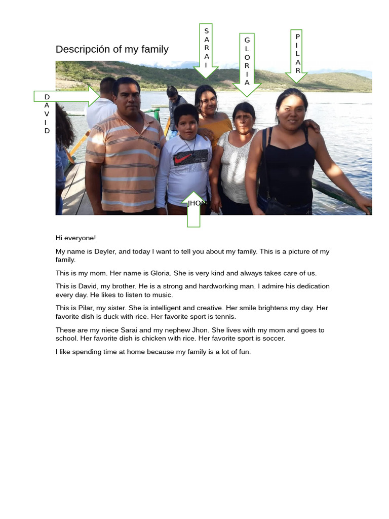 My Family: A Personal Introduction | PDF