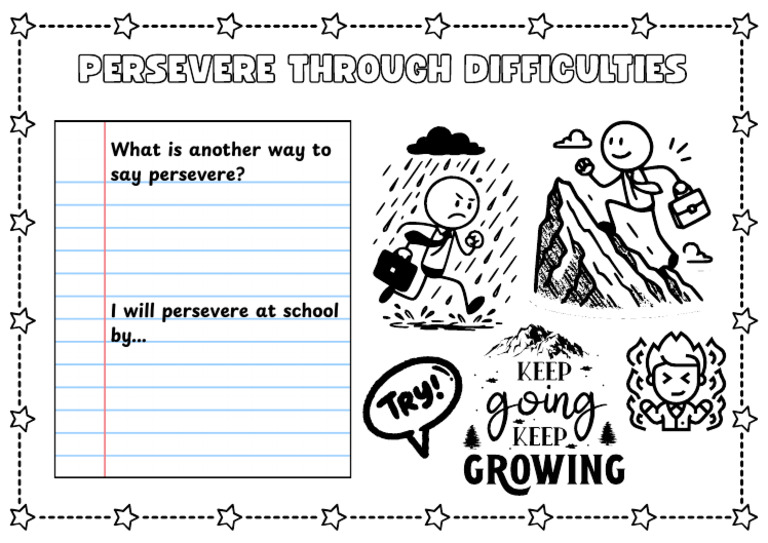 Persevere Through Difficulties | PDF