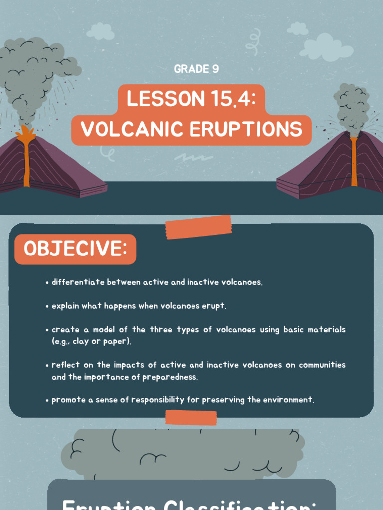 Volcanic Eruption's Impact To Technology Educational Video in Grey ...