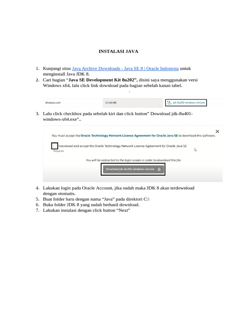 Instalasi Java&Apache Hadoop | PDF