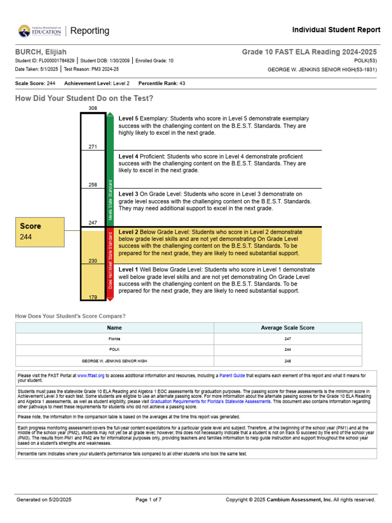 Grade 10 FAST ELA Reading | PDF | Poetry | Learning