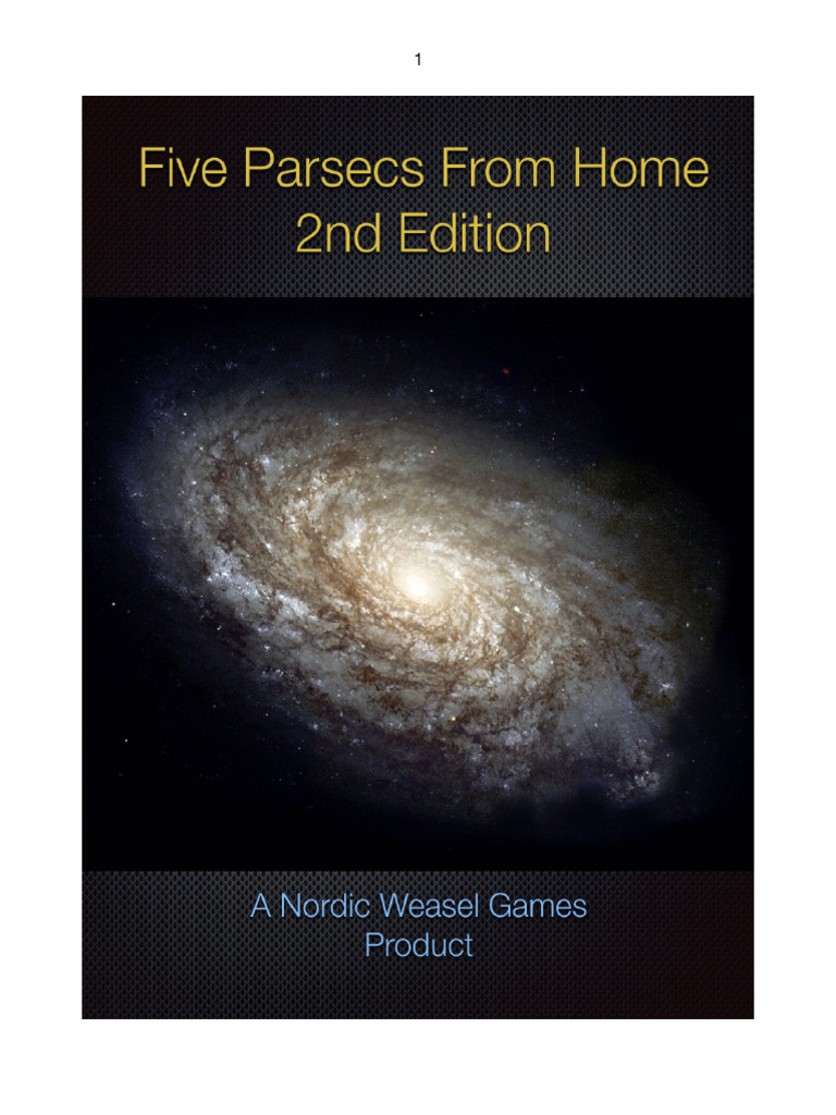 Five Parsecs From Home 2nd Ed | PDF | Gun