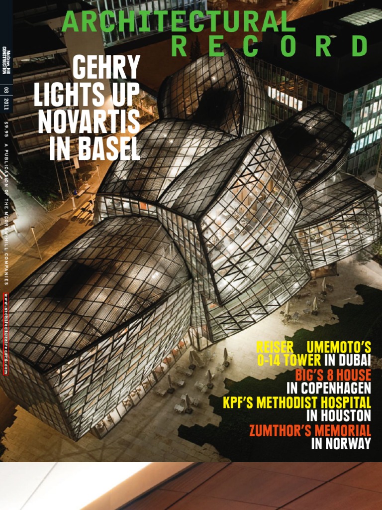Architectural Record 2011-08 - True | PDF | Architect | Mail