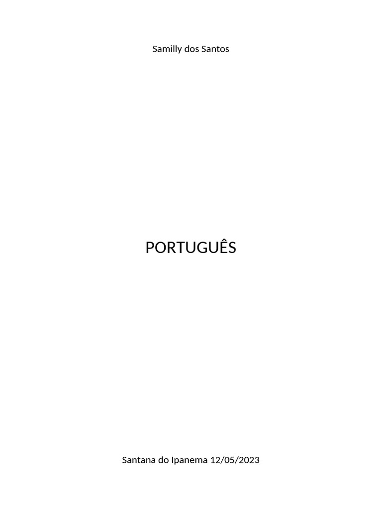 Samilly Dos Santos | PDF