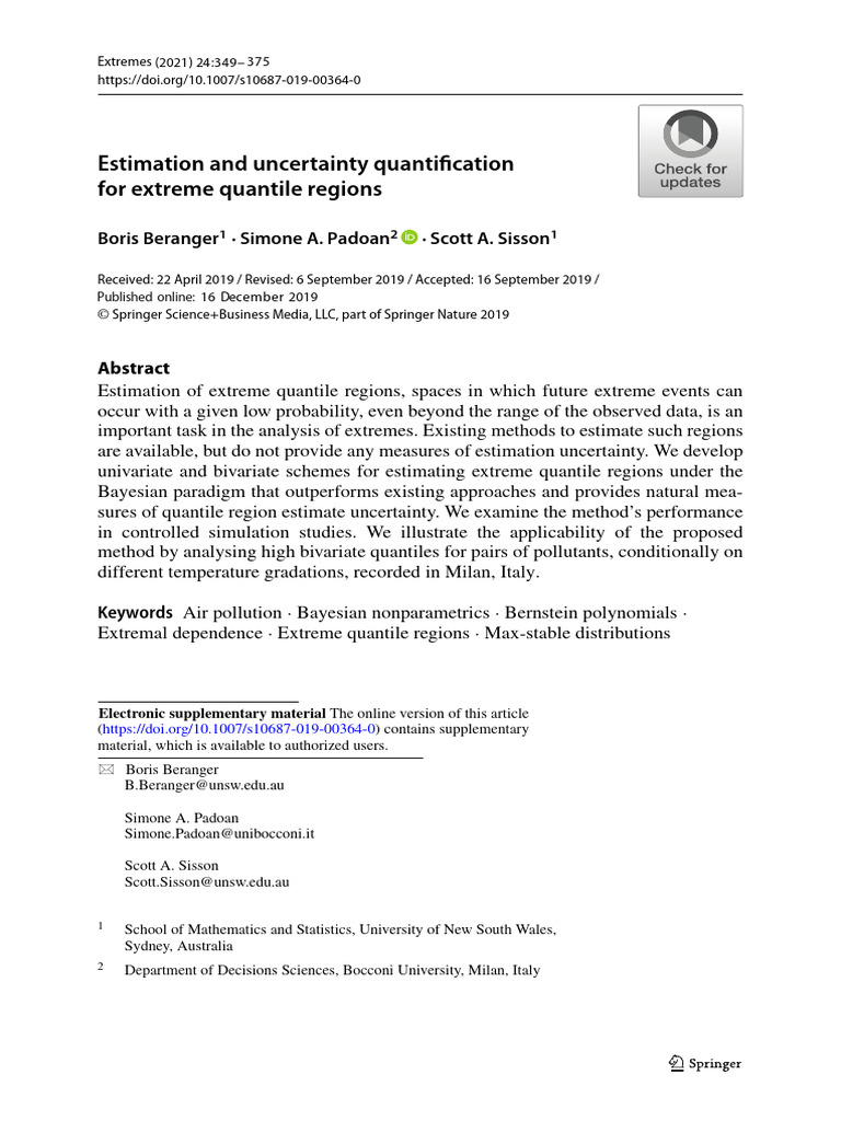 Estimation and Uncertainty Quantification For Extreme Quantile Regions ...