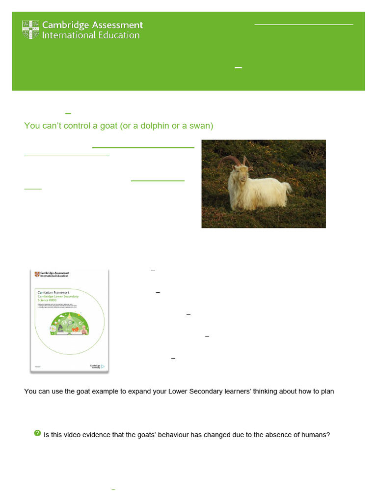 Science - Thinking and Working Scientifically - tcm143-596401 | PDF ...