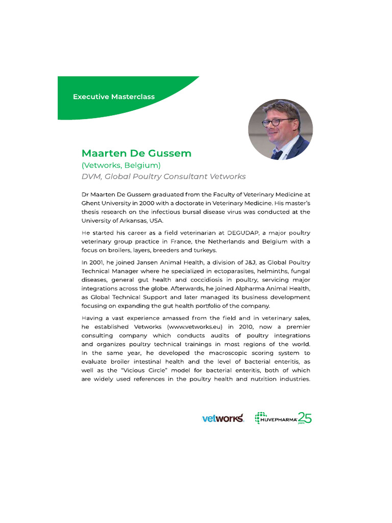 Executive Masterclass - Dr. Maarten de Gussem (Indonesia Nov 2025) | PDF