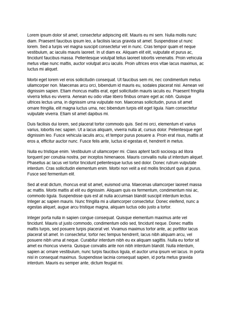 Cool Lorem Ipsum 2 | PDF