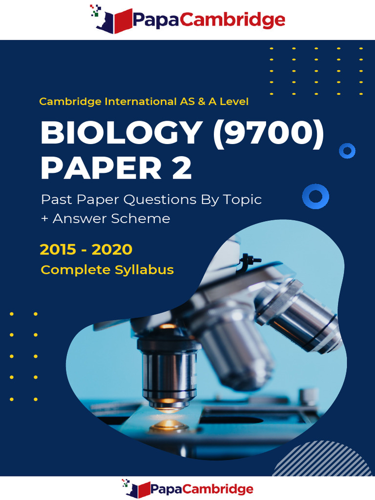 Biology 9700 Paper 2 - Photosynthesis | PDF