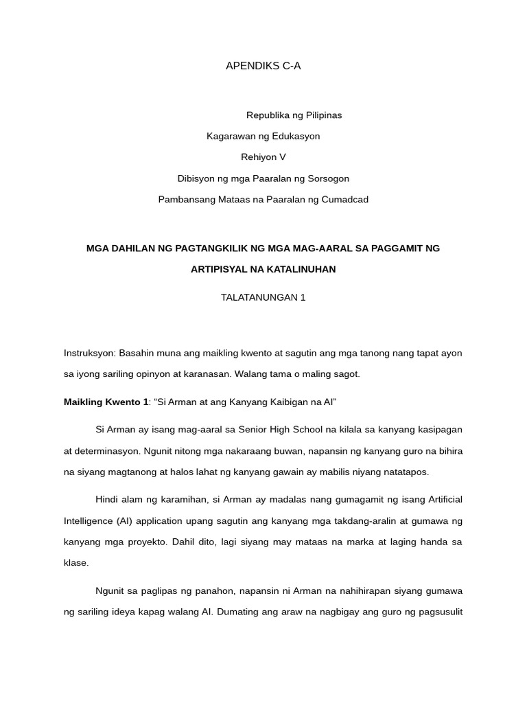 Kabanata III Marc Noel Bulawan[2] | PDF