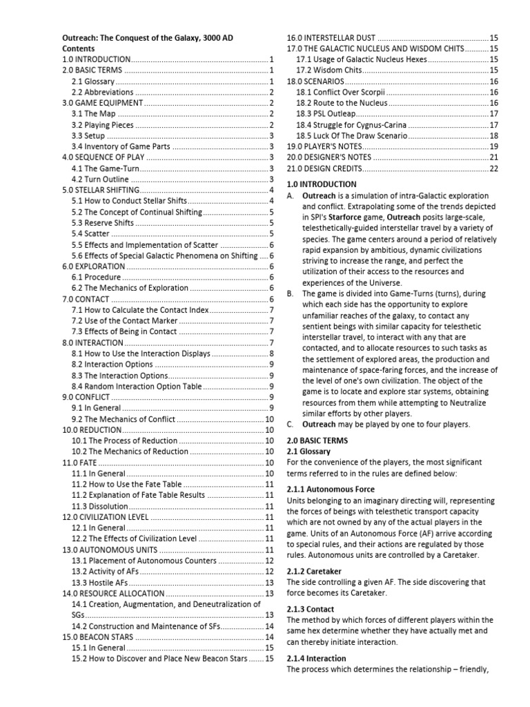 Outreach Rules Revised and Reformatted | PDF | Galaxy | Milky Way