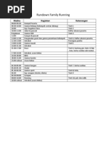 Rundown Acara Employee Gathering | PDF
