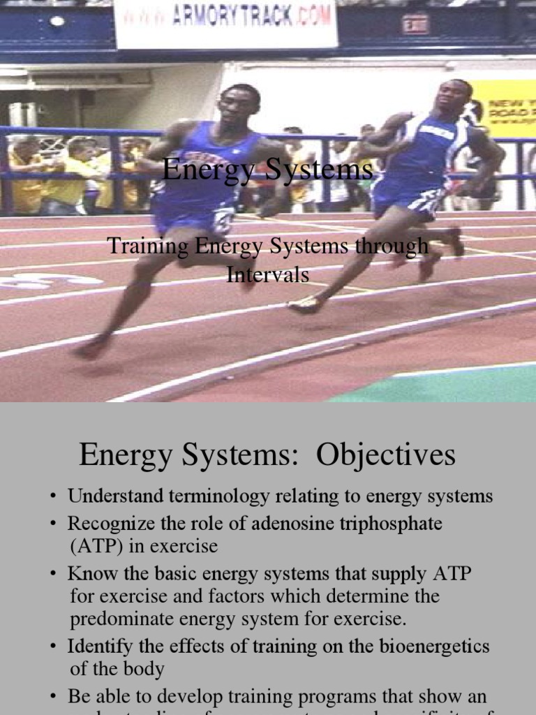 Training Energy Systems Through Intervals | PDF | Adenosine ...