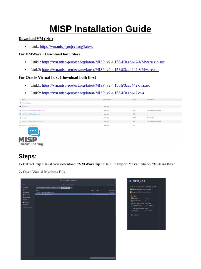 MISP | PDF