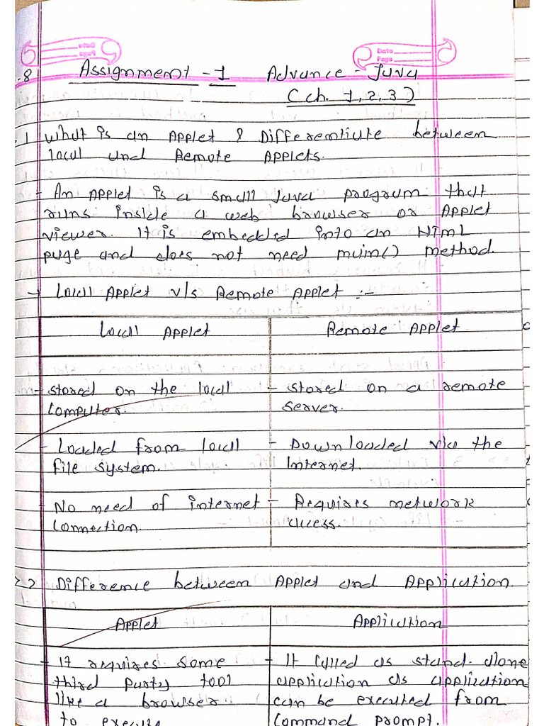 Java Assignment 1 | PDF