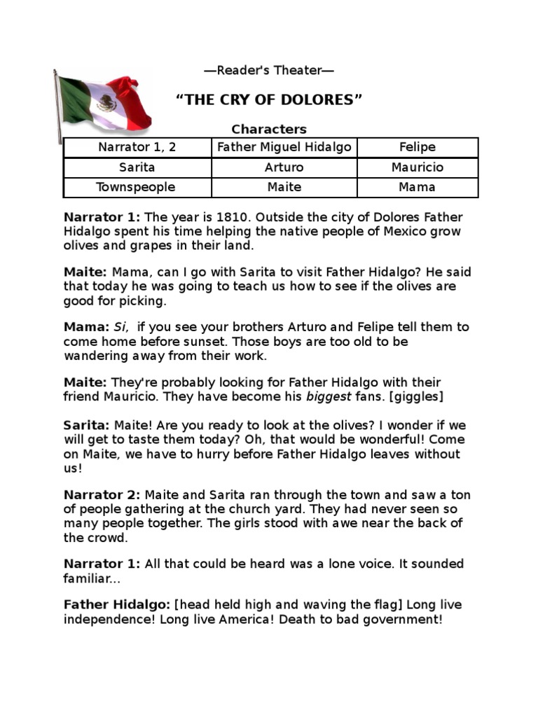The Cry of Dolores: Hidalgo's Call | PDF | Violence | Unrest