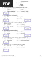 2025/2026 BECE Mock Science Paper 1 | PDF | Water | Soil