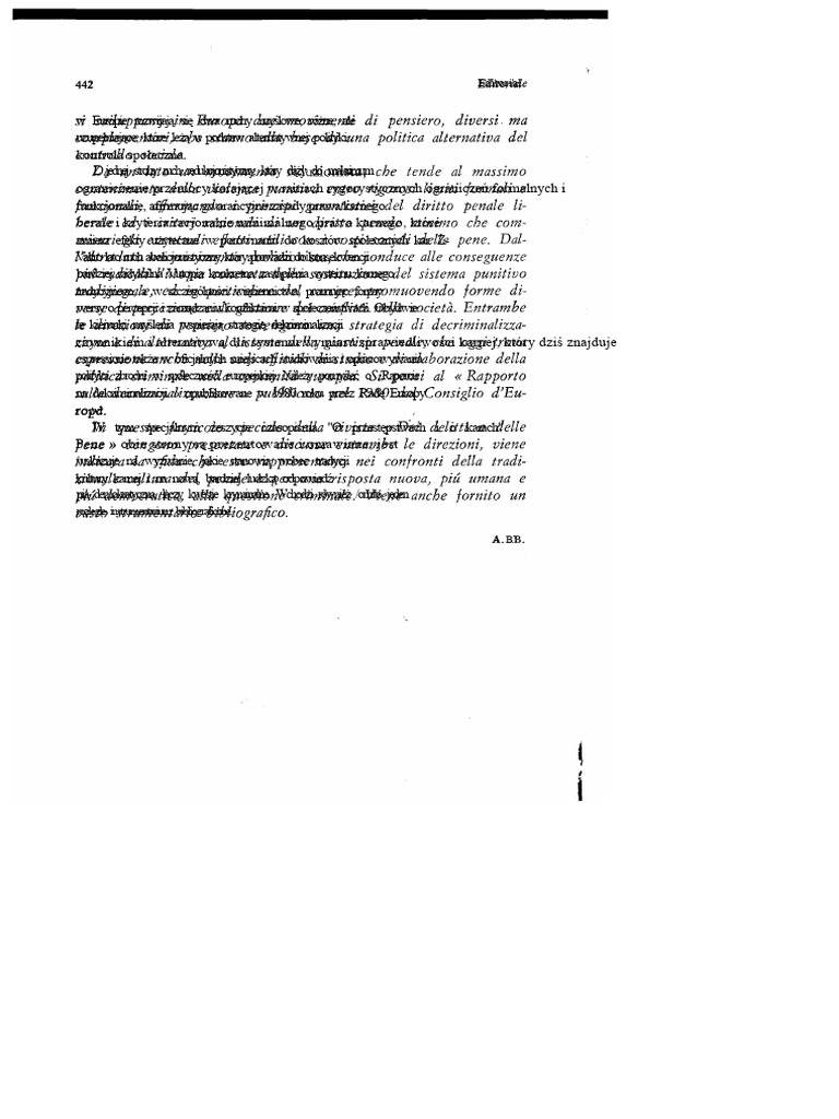 BARATTA. Zasady Minimalnego Prawa Karnego. W Kierunku Teorii Praw ...