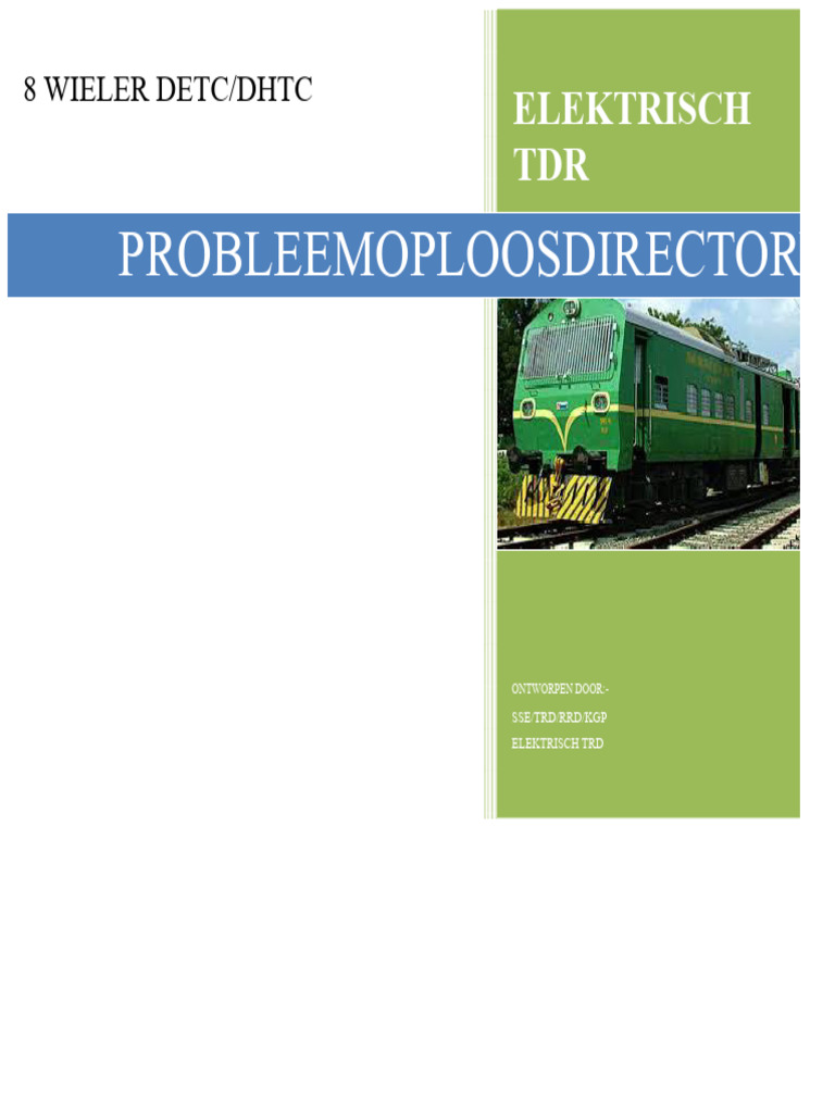 Probleemoplossingen 8 Wheeler DHTC Detc-1 | PDF