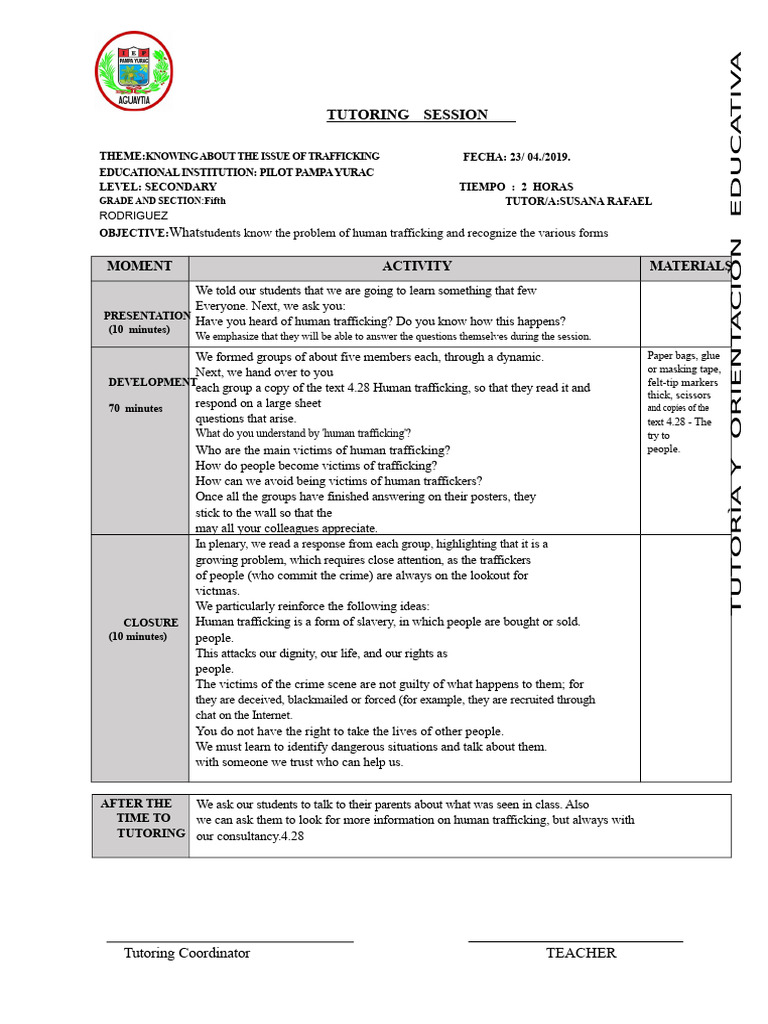 Understanding Human Trafficking Issues | PDF | Human Trafficking ...