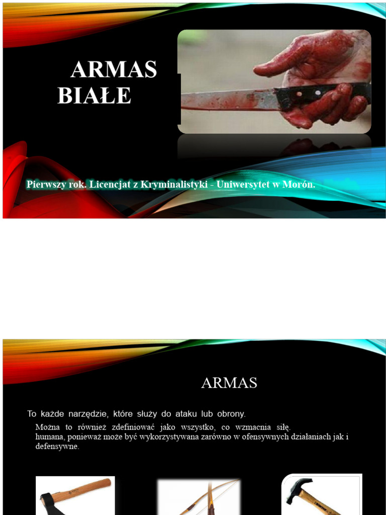 Rany Od Broni Białej | PDF