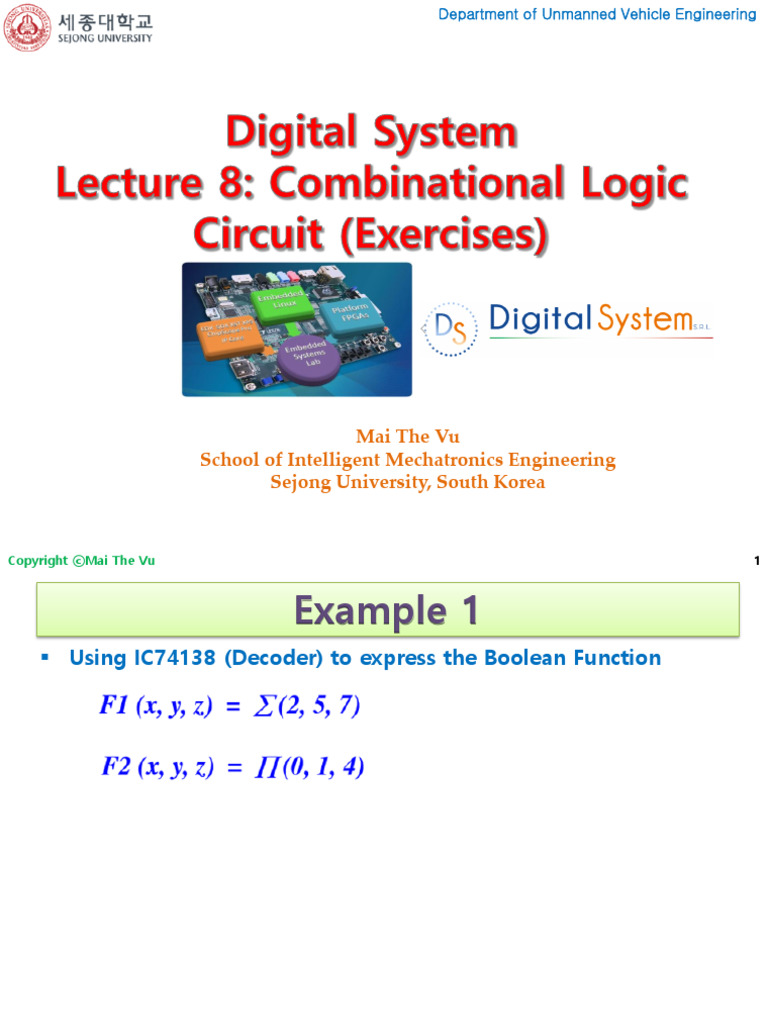 Combinational Logic Circuit Exercises | PDF | Digital Technology ...