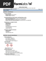 EPOFIX Resin Safety Data Sheet | PDF | Toxicity | Dangerous Goods