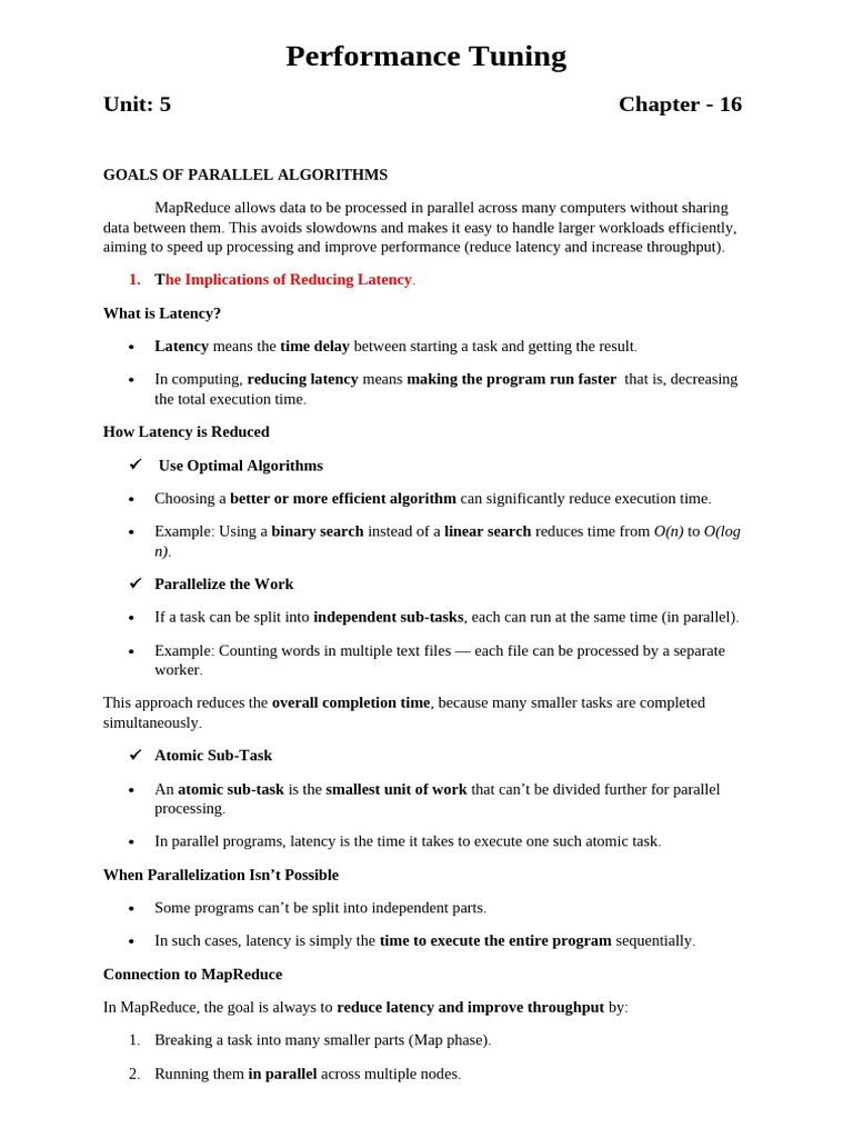 Unit5 Chap2 | PDF | Apache Hadoop | Map Reduce
