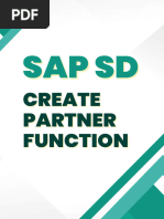 SAP Partner Function Setup Guide | PDF | Function (Mathematics ...