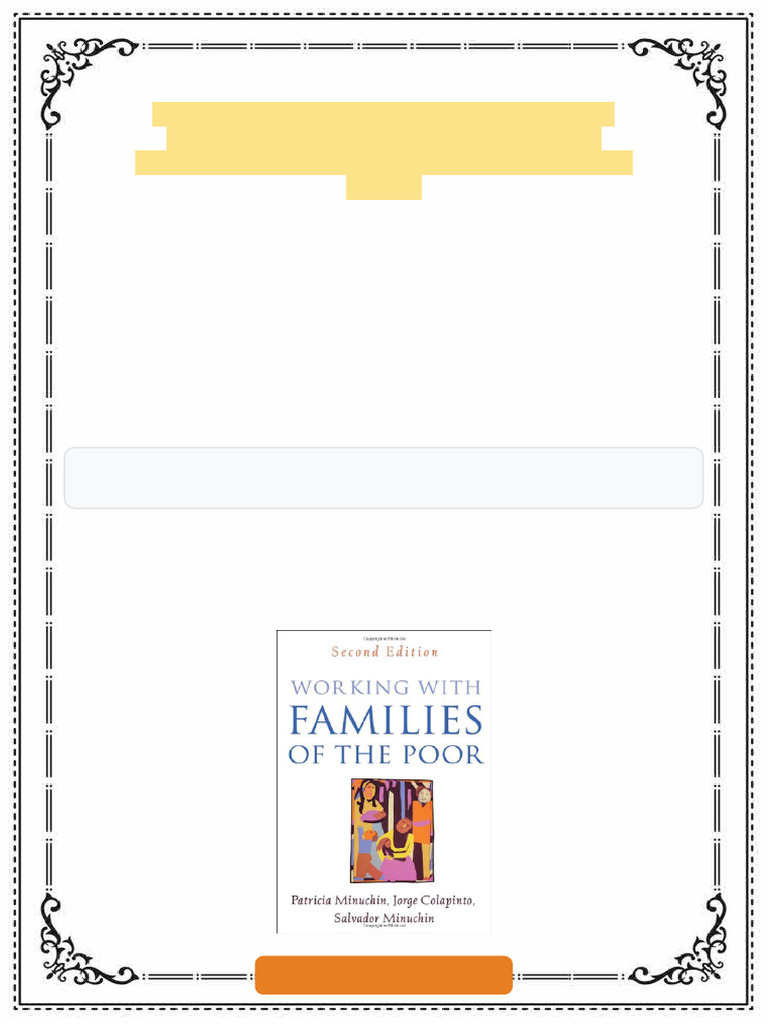 Working with Families of the Poor Second Edition The Guilford Family ...