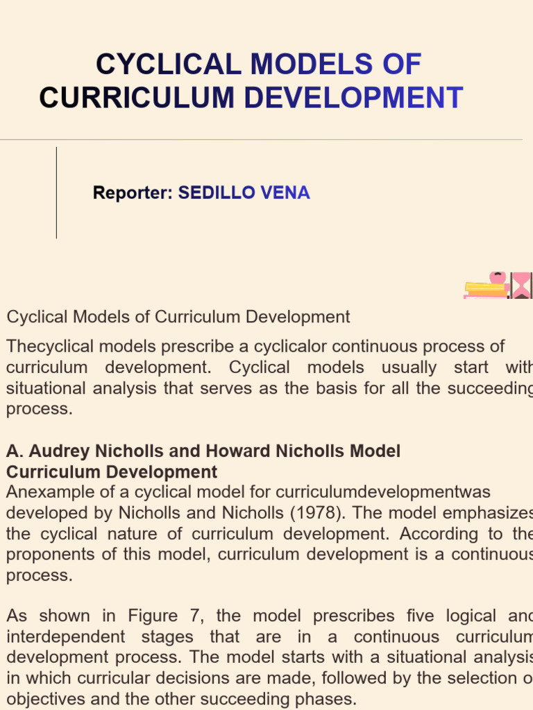 Cyclical Models in Curriculum Development | PDF | Curriculum | Human ...
