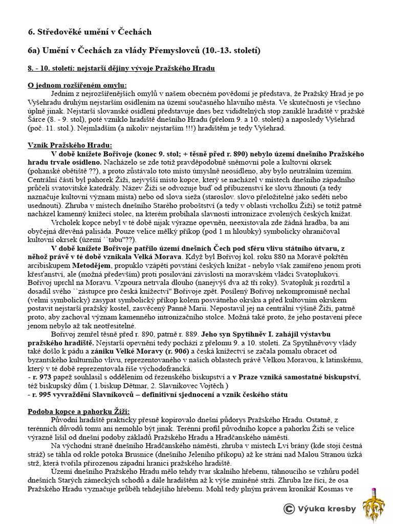 6 Stredoveke Umeni V Cechach | PDF