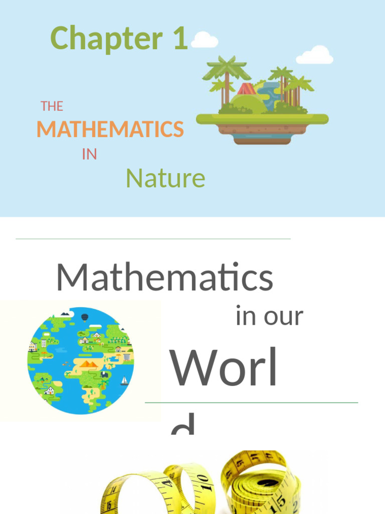 Mathematics and Patterns in Nature | PDF | Symmetry | Geometry