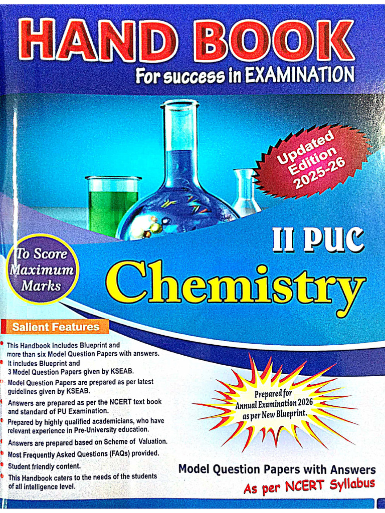 2 Puc Hand Book Chemistry | PDF