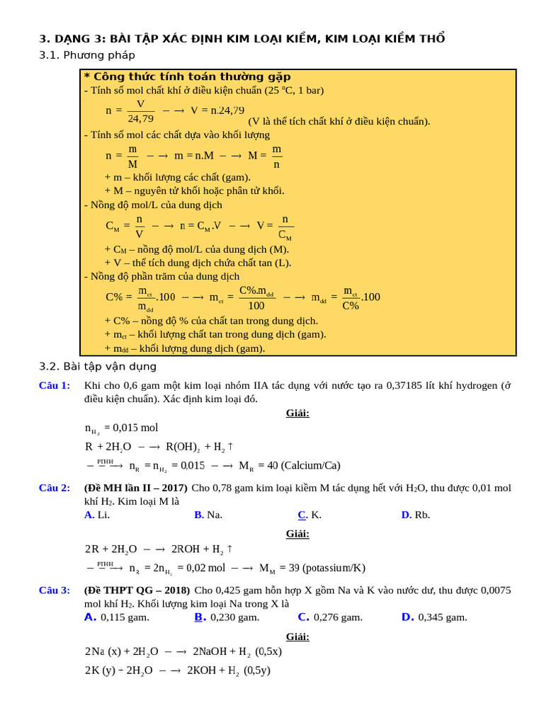 Tên n tố GV | PDF