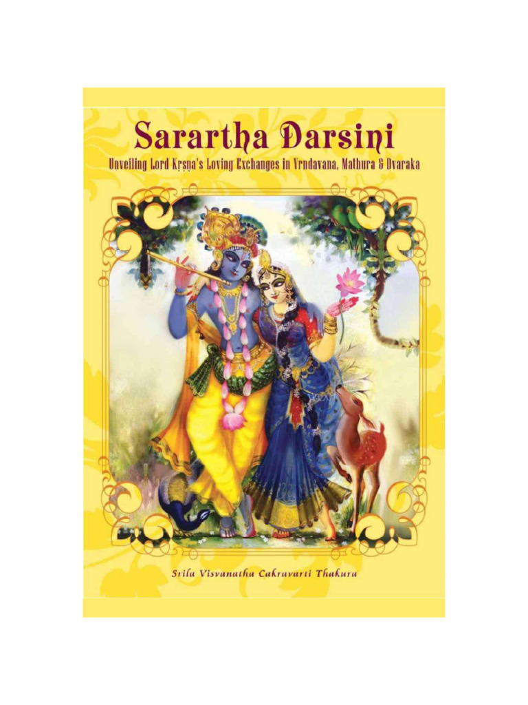 Sarartha Darshani P 1 A | PDF | Krishna | Hinduism