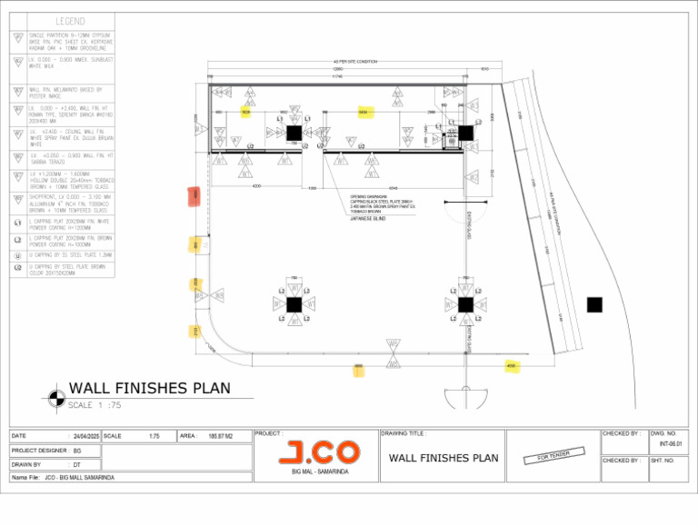Wall Plan | PDF