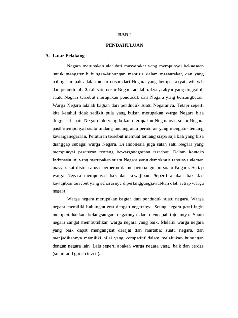 Makalah 1 Hak Dan Kewajiban | PDF