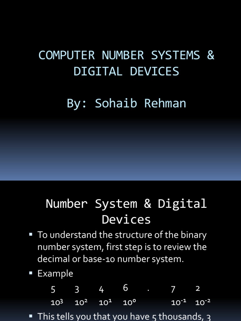 2-Basic Number System. | PDF | Binary Coded Decimal | Decimal