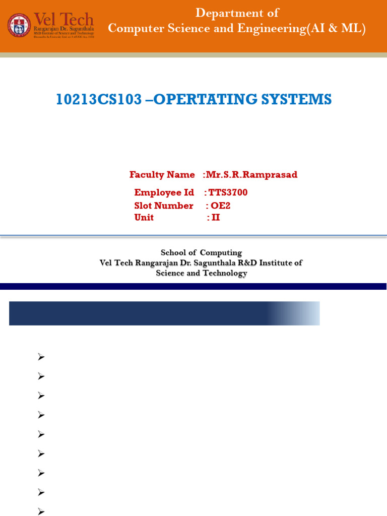 OS-Unit-2 | PDF | Scheduling (Computing) | Process (Computing)