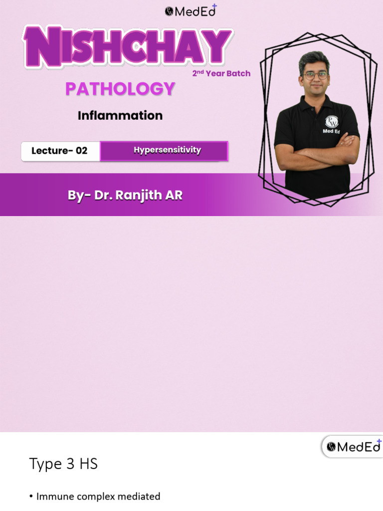 Hypersensitivity and Autoimmune Disorders - 251208 - 135631 | PDF