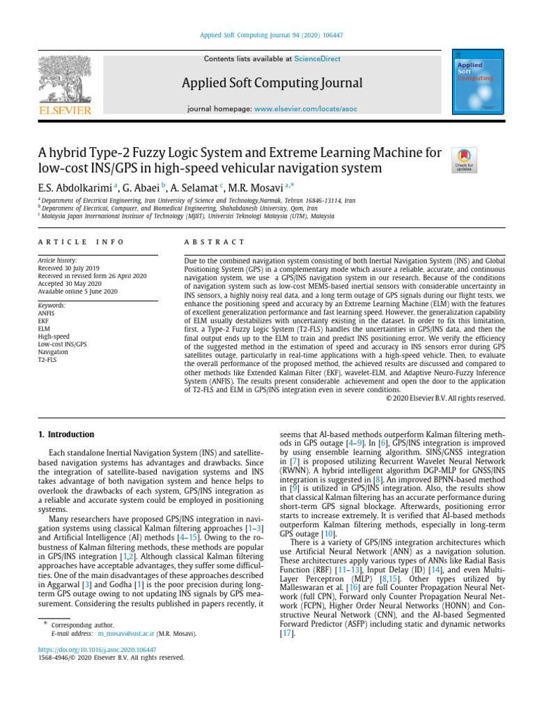 [48]. a Hybrid Type-2 Fuzzy Logic System and Extreme Learning Machine ...