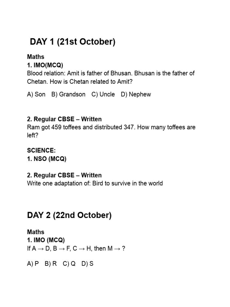 Grade 3 - Diwali Holiday Homework (Maths & Science) | PDF | Earth Sciences