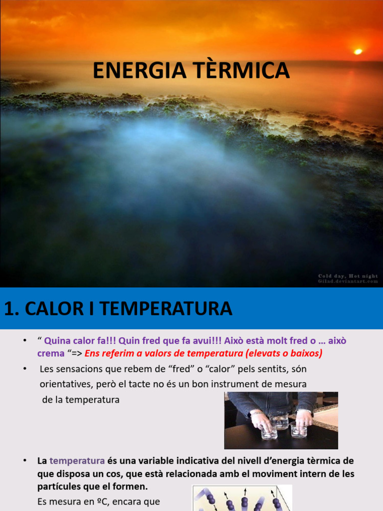 bloque 3 energia termica | PDF