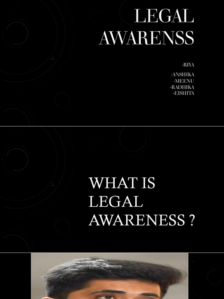 Legal Awareness by Bba LLB | PDF