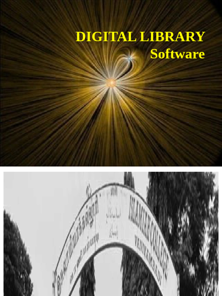 Digital Library Software Overview | PDF