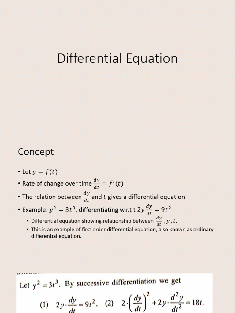 Understanding Differential Equations | PDF | Differential Equations ...