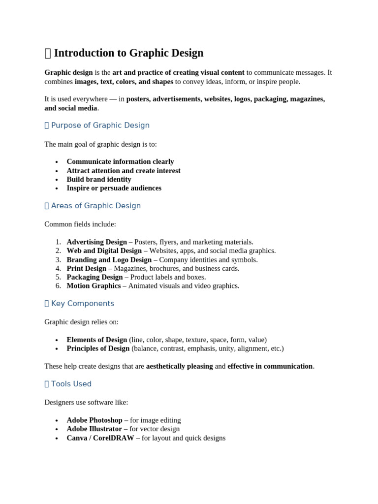 Graphic Design Essentials Explained | PDF | Adobe Photoshop | Graphics