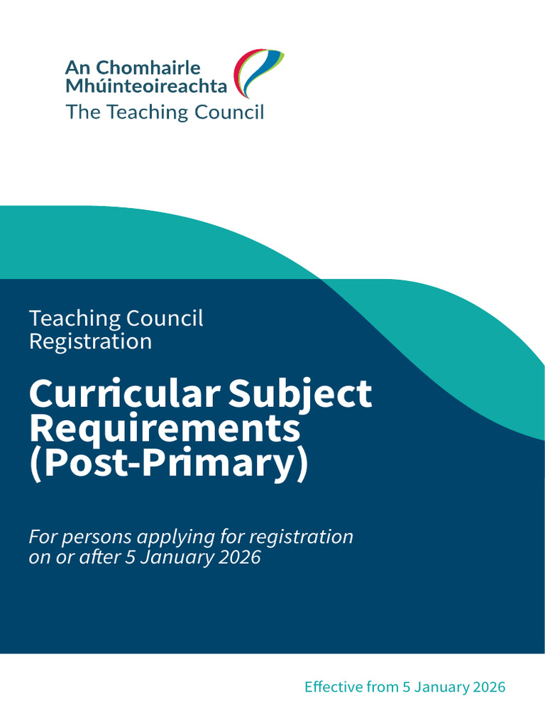 Curricular Subject Requirements | PDF | Academic Degree | Course Credit