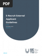 FEMIS Online Job Application Guide | PDF | Business